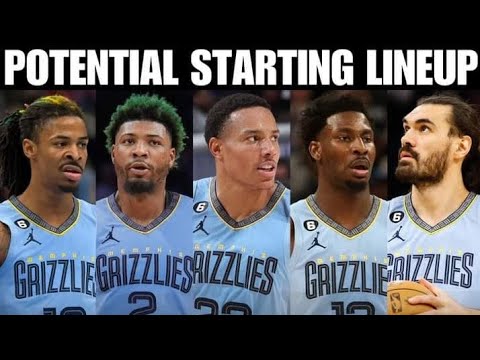Memphis Grizzlies updated Line-up 2023-24 - YouTube