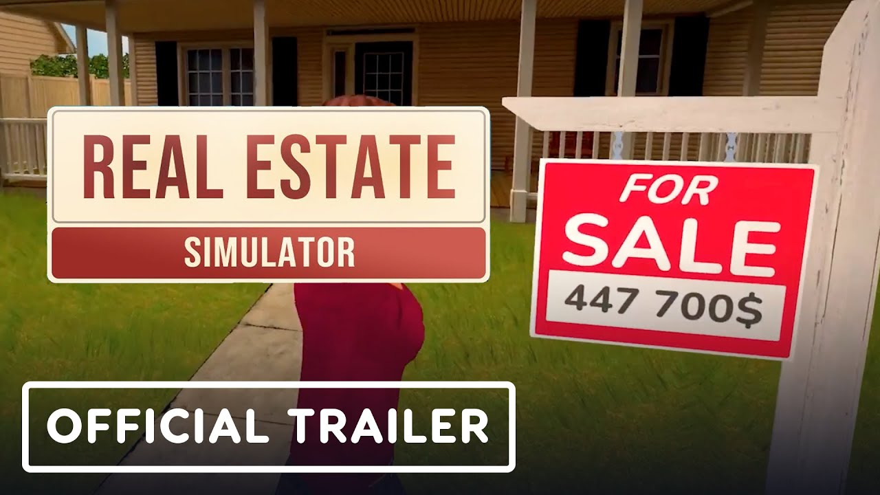 Real Estate Simulator - Official Gameplay Trailer - YouTube