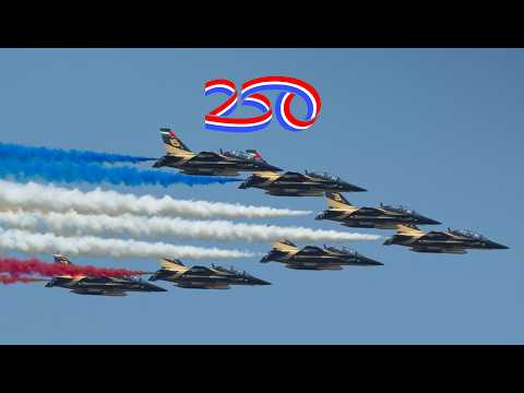 UAE Fursan Al-Emarat New York City Flyover | International Aerial Review | Sail4th 250