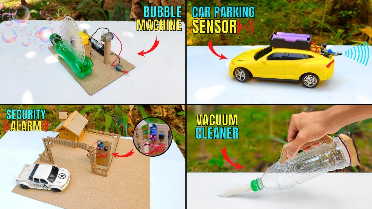 4 Amazing Science Project you can make at Home - YouTube