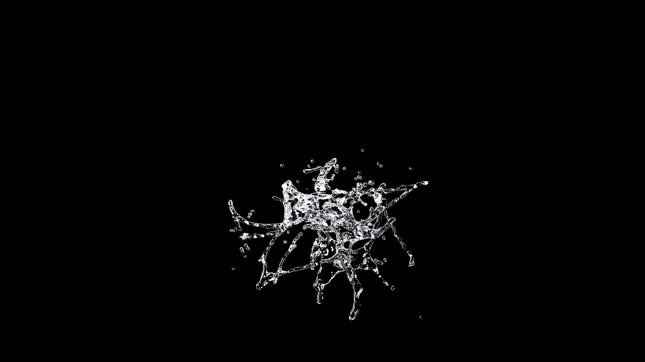 Drop to splash !!!! | Evolve | Realflow | Water | splash | simulation ...