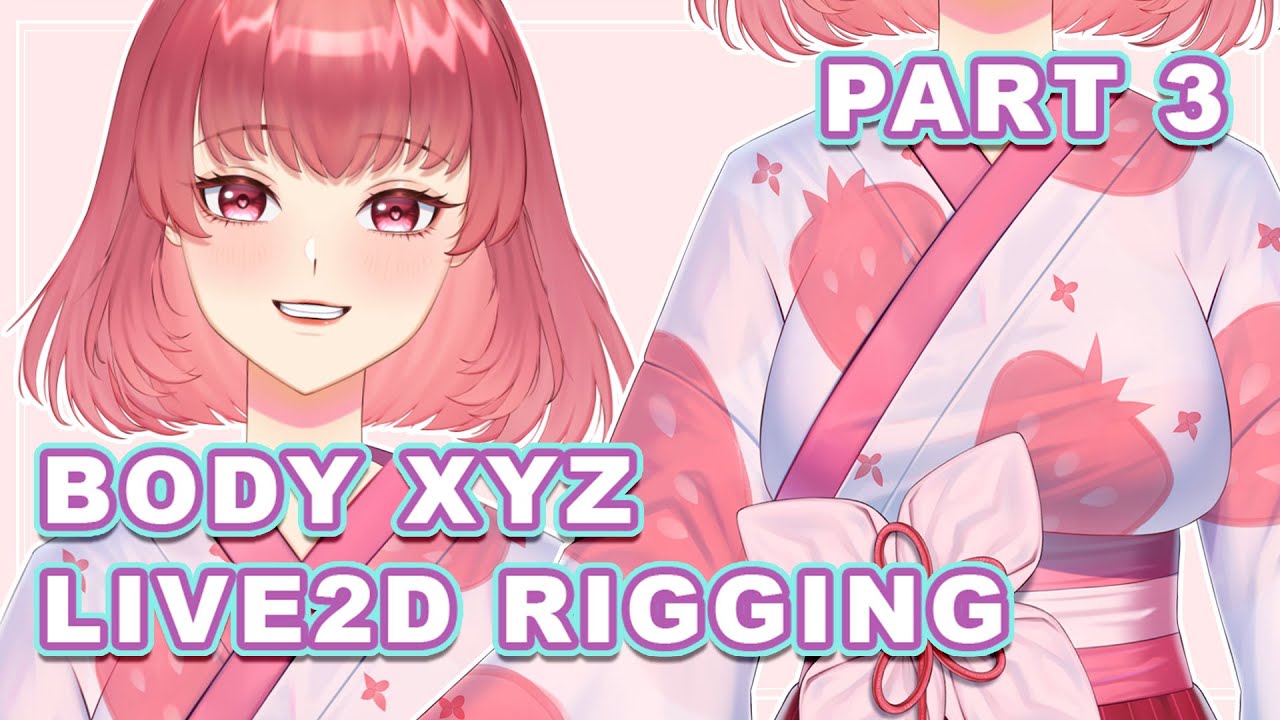 [Vtuber / Live2D] Body Angle XYZ Part 3 | Vtuber model | comfy working ...
