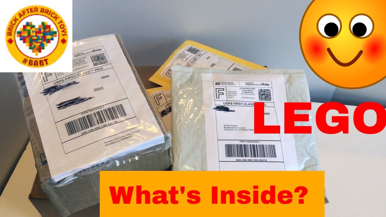 Surprise EBAY Boxes: LEGO - YouTube