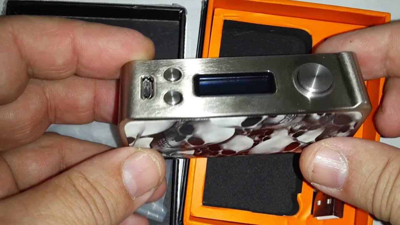 Оригинал SMY 75W Mini TC Box Mod - YouTube