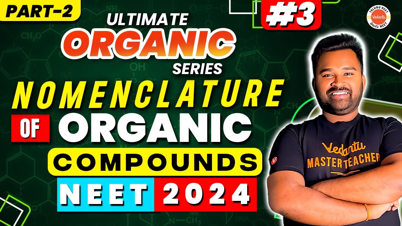 Nomenclature of ORGANIC Compounds Class 11 | Part 2 | Chemistry Chapter ...