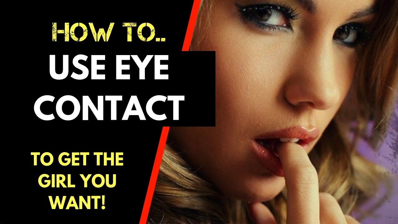 How to Pick Up Girls - Awesome Eye Contact Tip (MackMethods.com) - YouTube