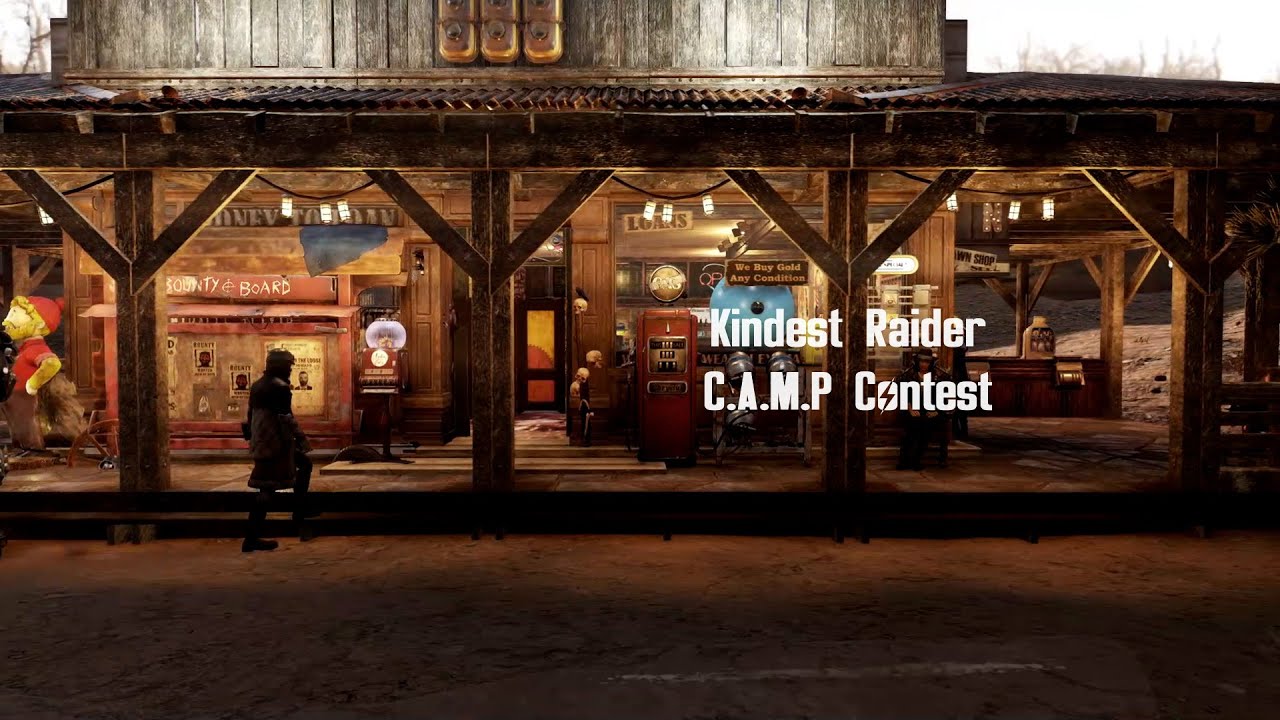 Fallout 76 Kindest Raider Ever Known CAMP Contest - YouTube
