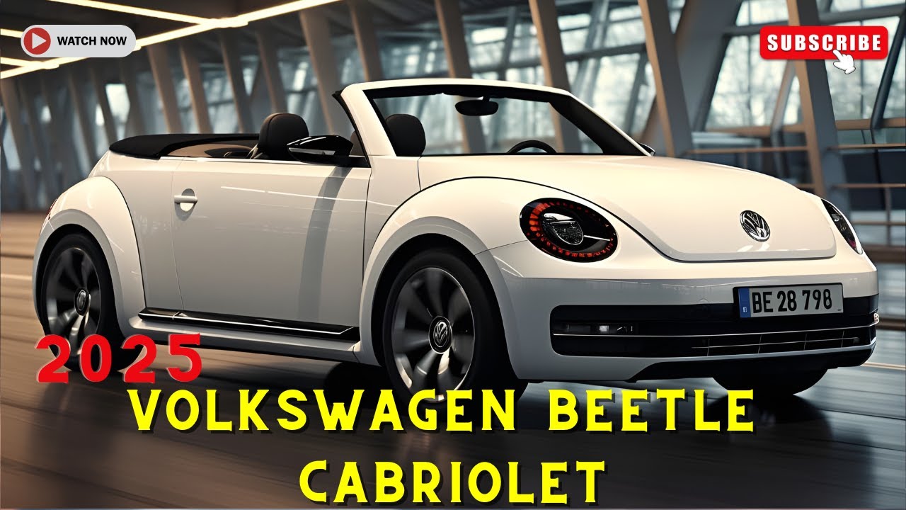 2025 VOLKSWAGEN BEETLE CABRIOLET!!! TIMELESS DESIGN MEETS MODERN ...