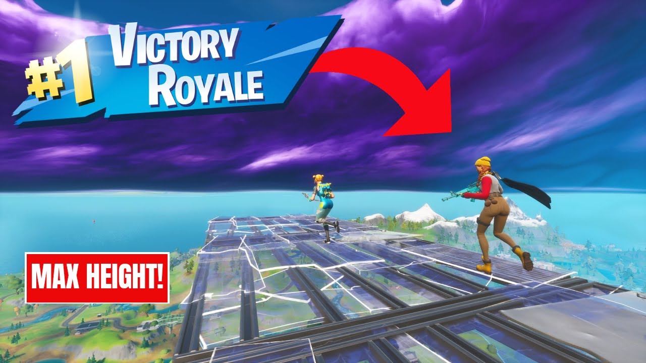 *MAX HEIGHT* SKYBASE WIN in Fortnite Chapter 2! - YouTube