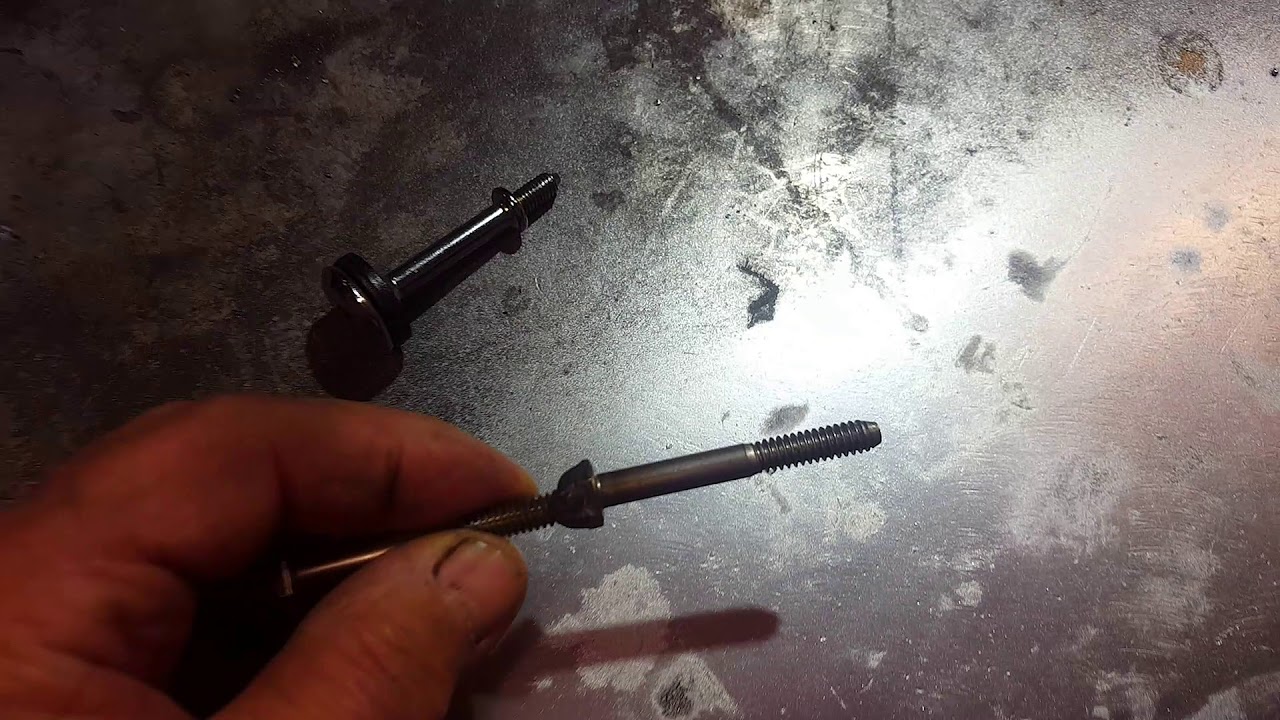 GL1800 valve cover bolt fix - YouTube