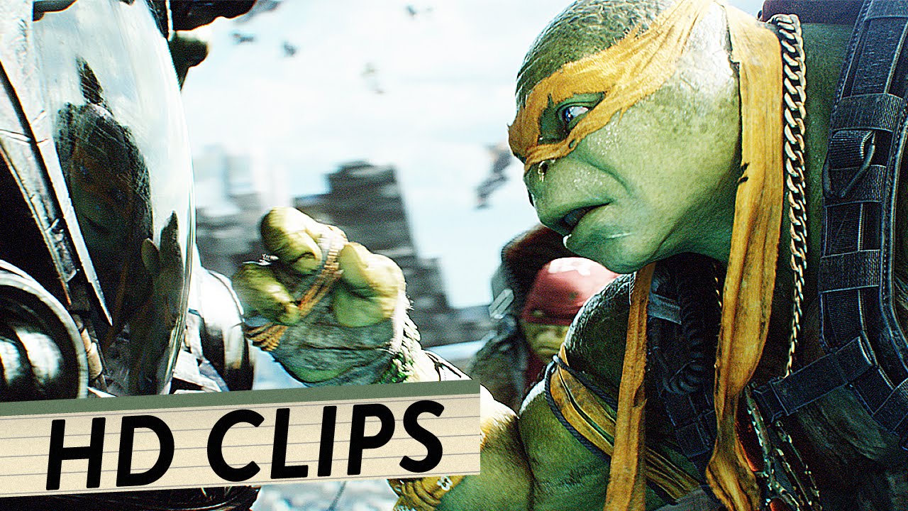 TEENAGE MUTANT NINJA TURTLES 2 Alle Clips & Trailer Deutsch German ...