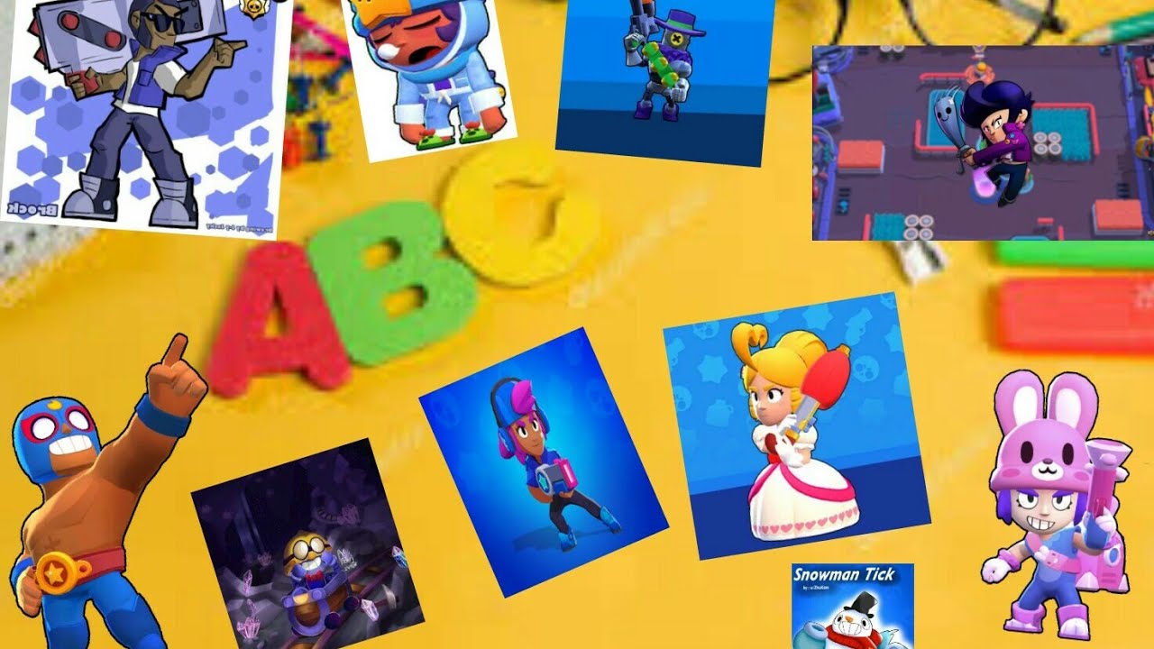 ABECEDARIO BRAWL STARS/ALPHABET BRAWL STARS - YouTube