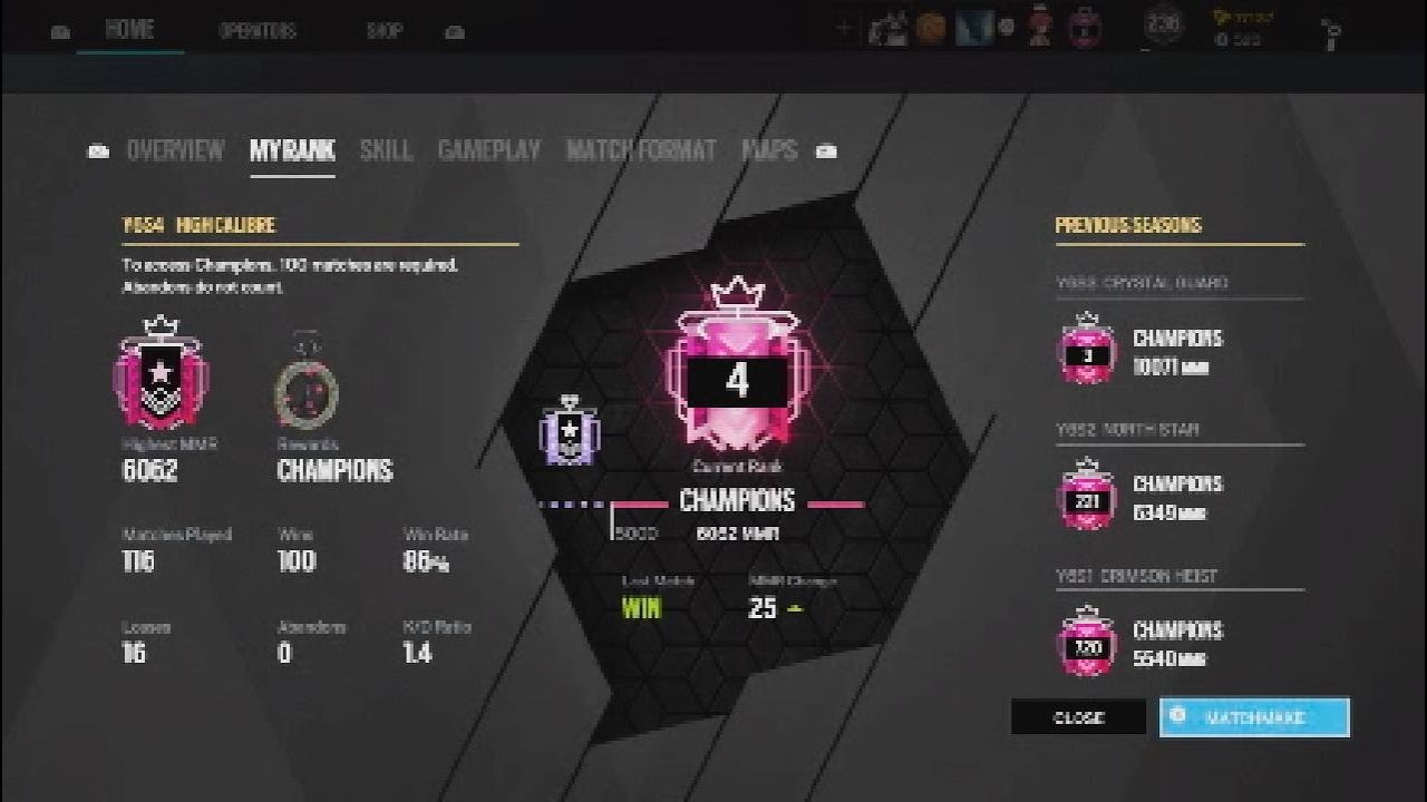 How a Champion Plays High Calibre - Rainbow Six Siege - YouTube