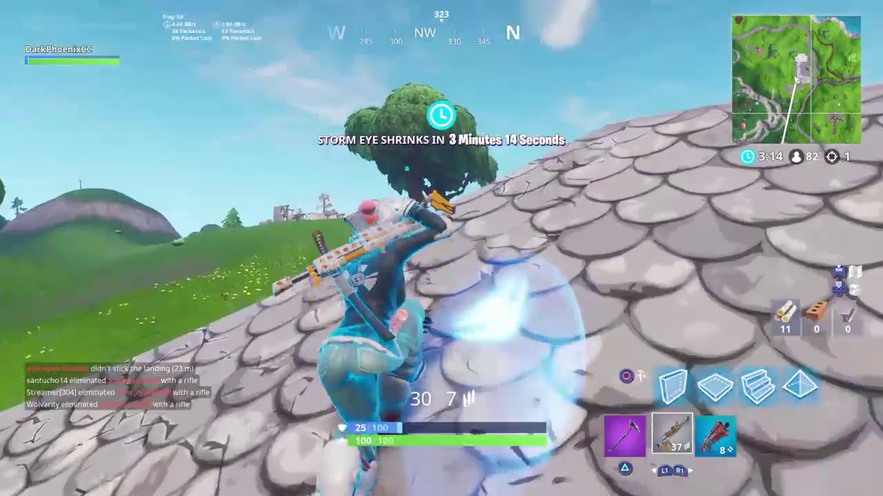 Fortnite Powder Skin Gameplay - YouTube