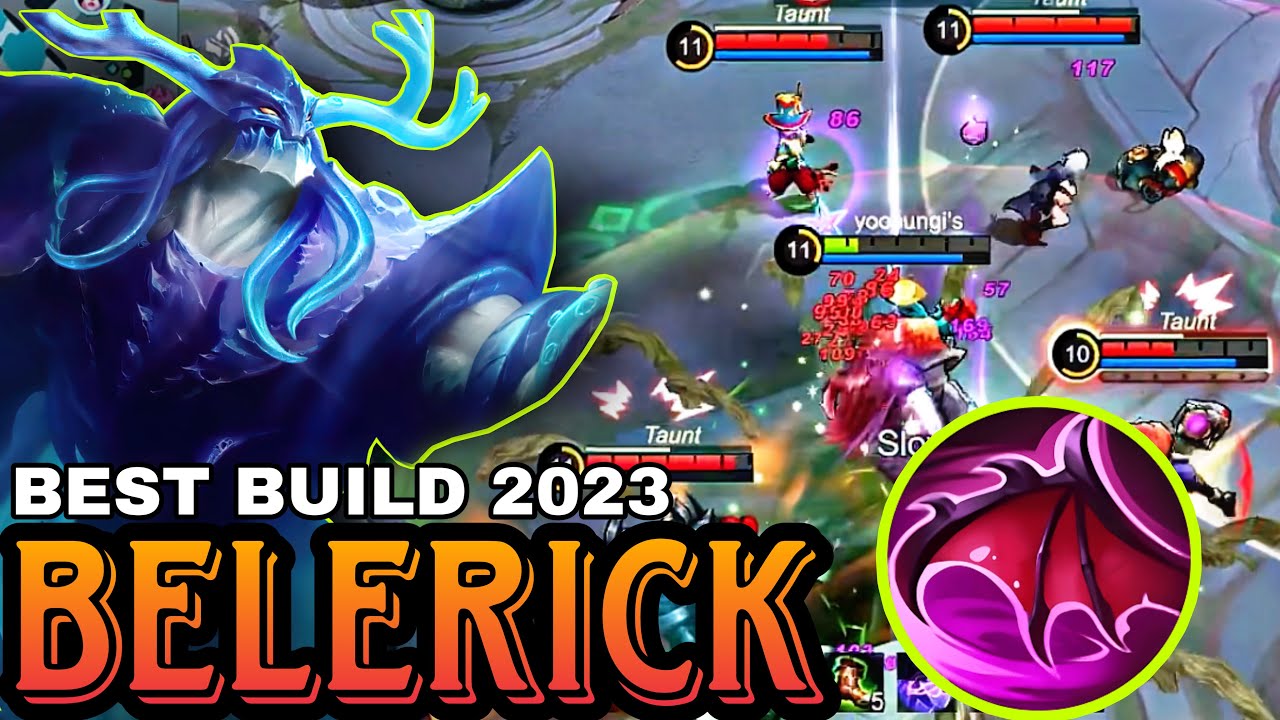 DONT AFRAID IF YOU USE THIS HERO!! TRY THIS BUILD! Belerick Best Build ...
