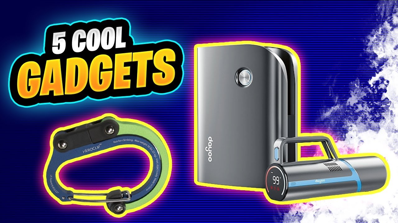 Tech Enthusiast's Dream: 5 Cool Gadgets You Can't Resist - YouTube