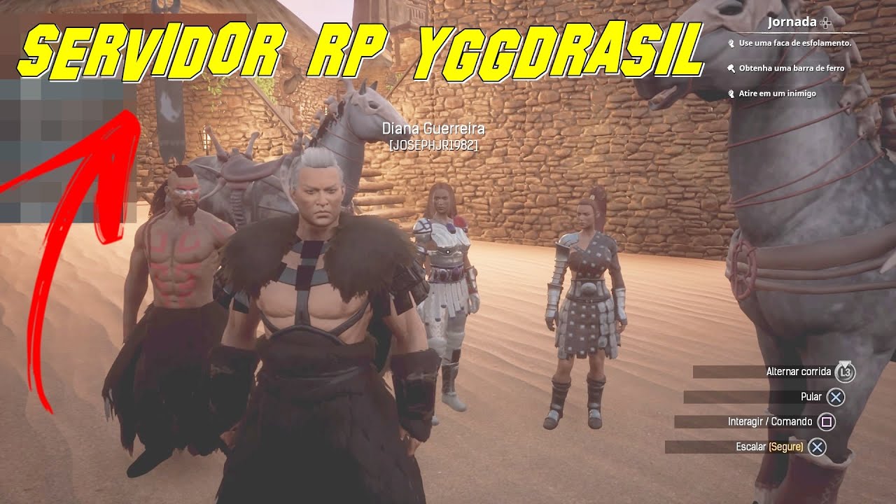 Conan Exiles SERVIDOR RP Yggdrasil uma nova história parte 101 - YouTube