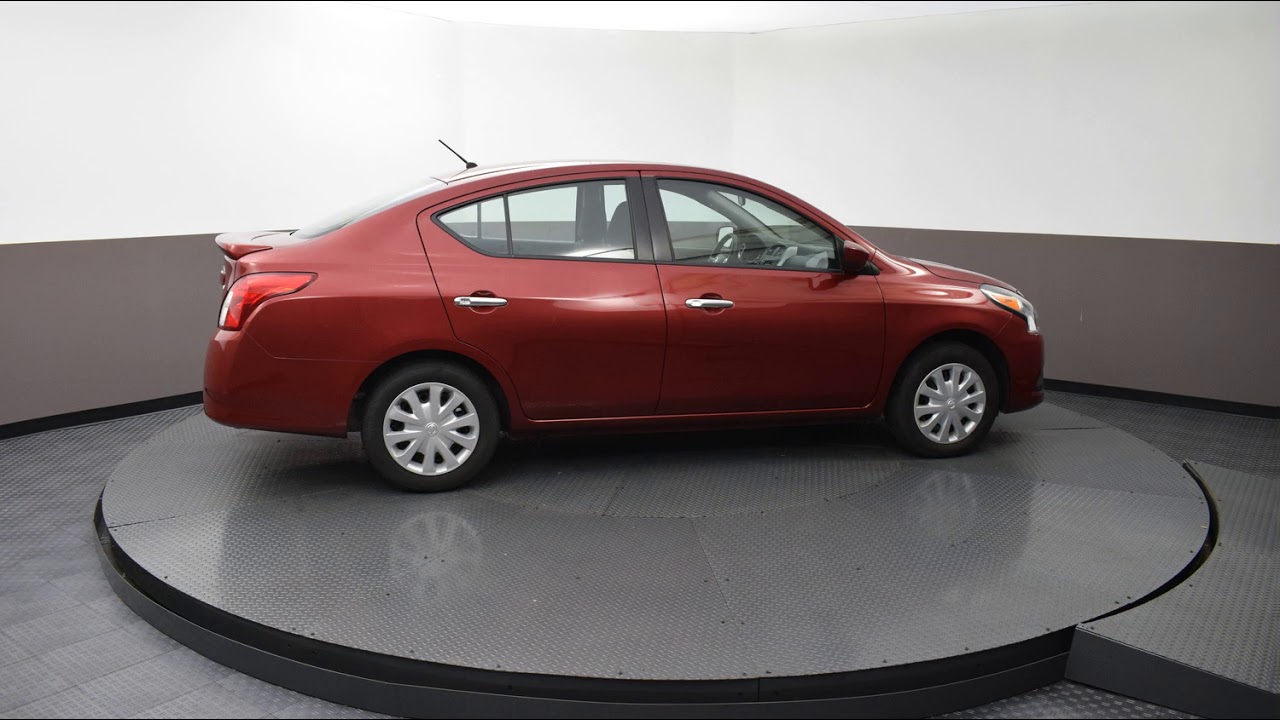 2018 CAYENNE RED NISSAN VERSA SEDAN #10976 - YouTube