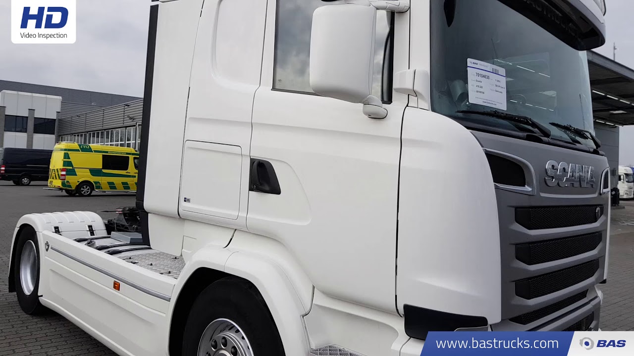 70104630 Scania R520 V8 - YouTube