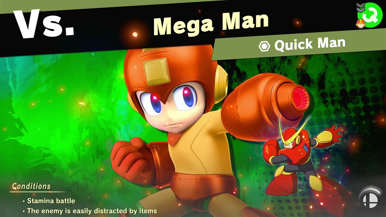 Super Smash Bros Ultimate World of Light: Megaman vs Quick Man - YouTube