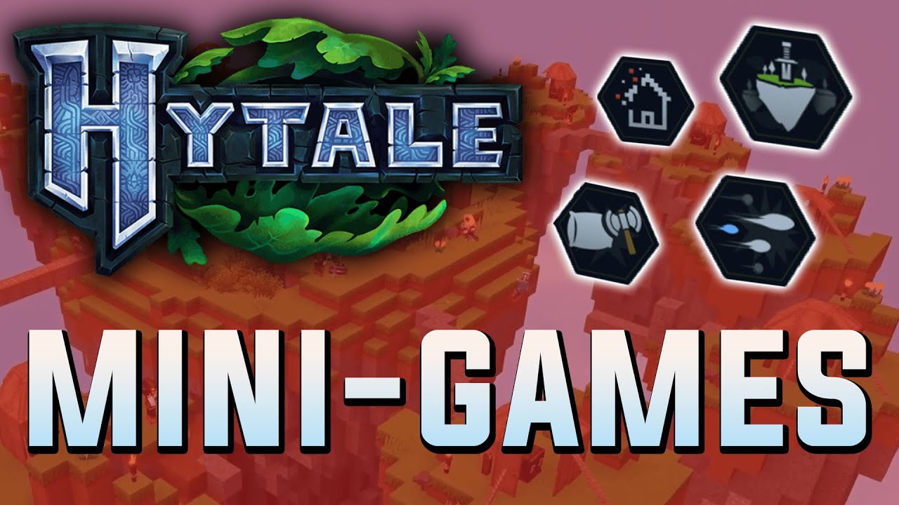 All Mini Games in HYTALE so far || Gameplay, Screenshots & more! - YouTube