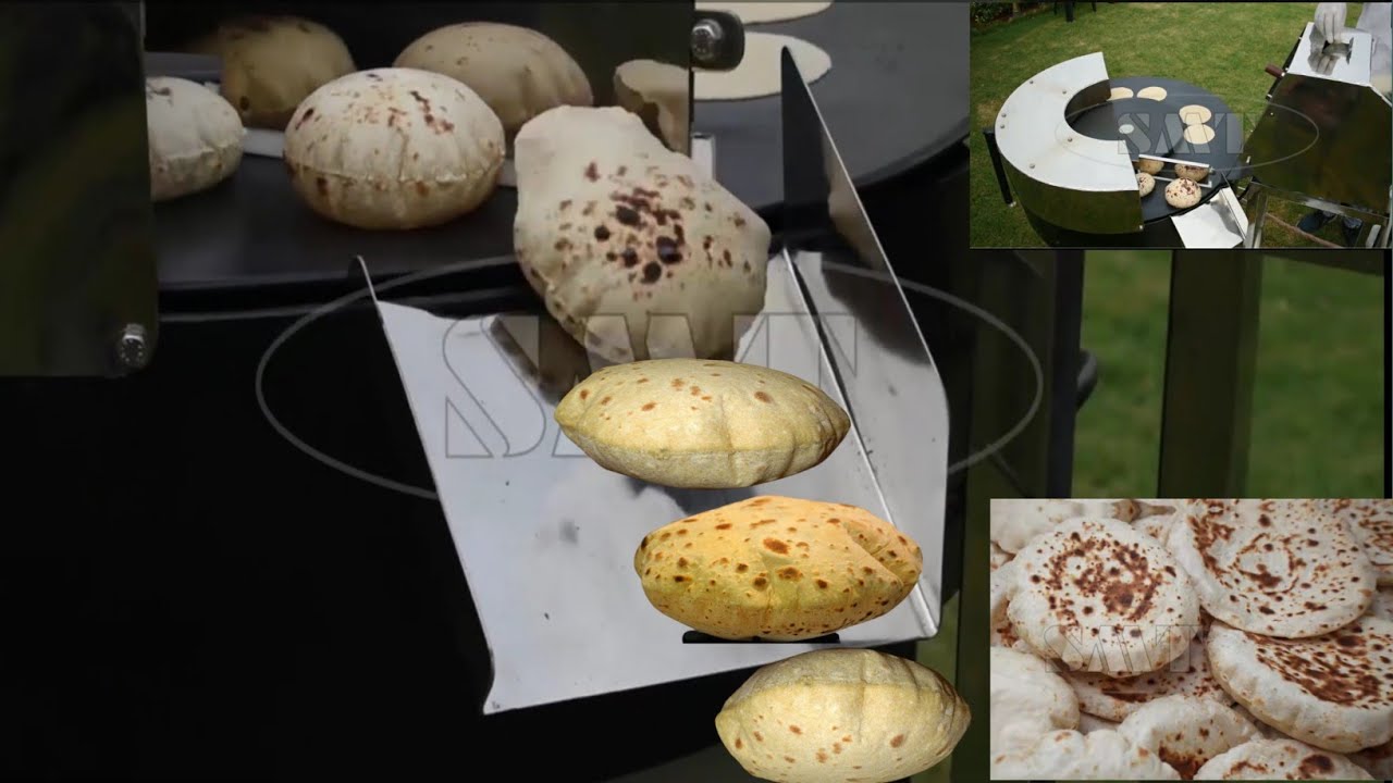 SMALL AUTOMATIC ROTI MAKING MACHINE / FULL SET UP FOR ROTI MAKER, NEW ...