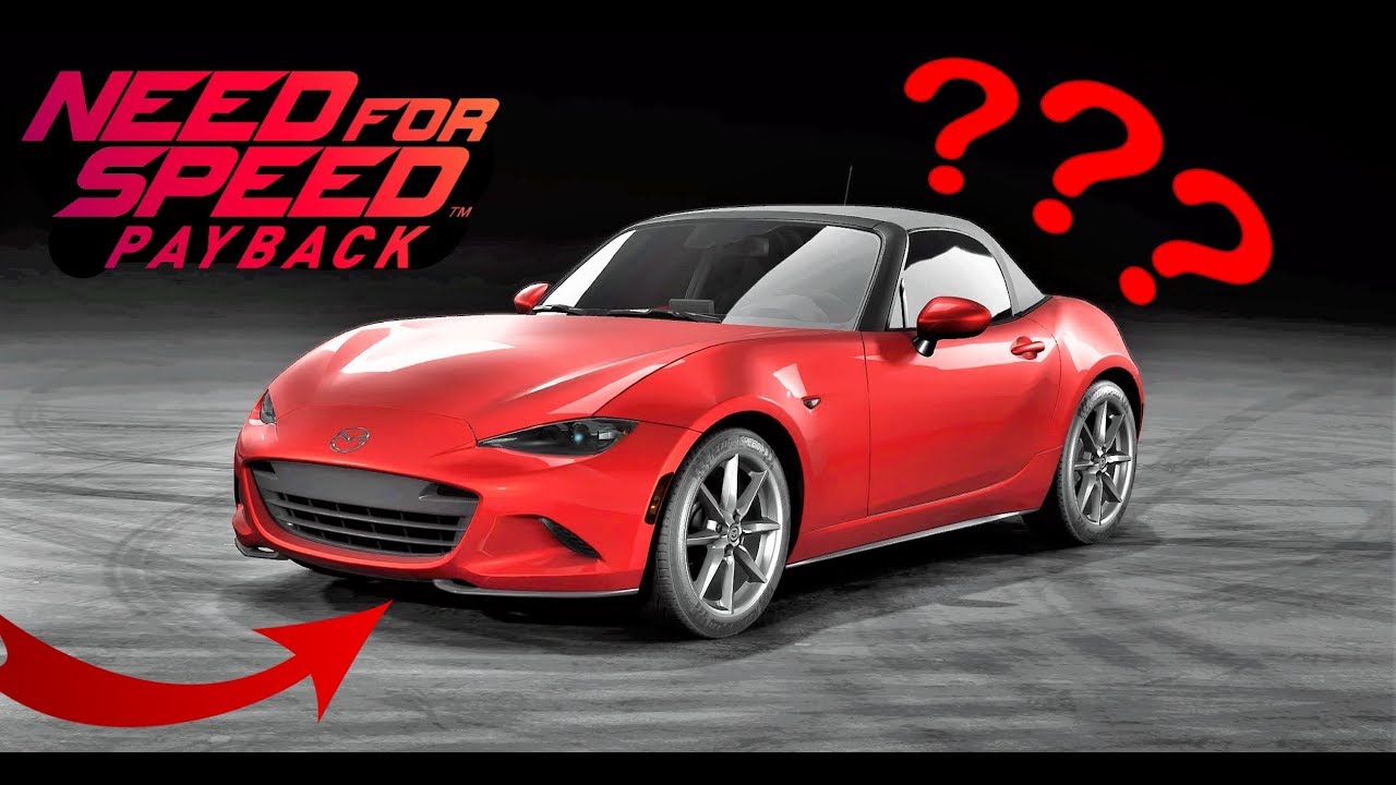 NFS Payback custom Mazda MX5 (2015) - YouTube