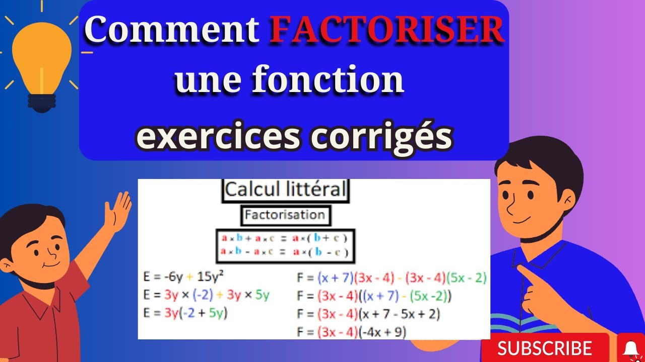 La Factorisation - YouTube
