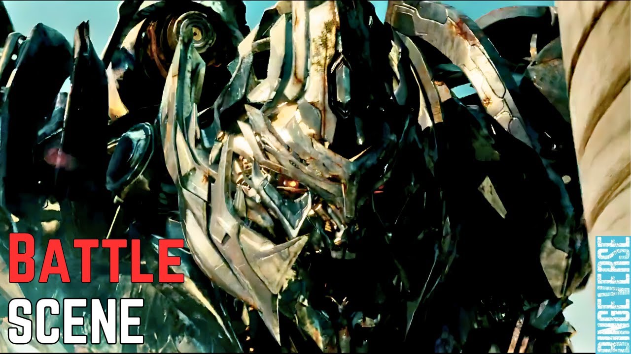 Battle Scene | Transformers: ROTF | Part 18 | BingeVerse - YouTube