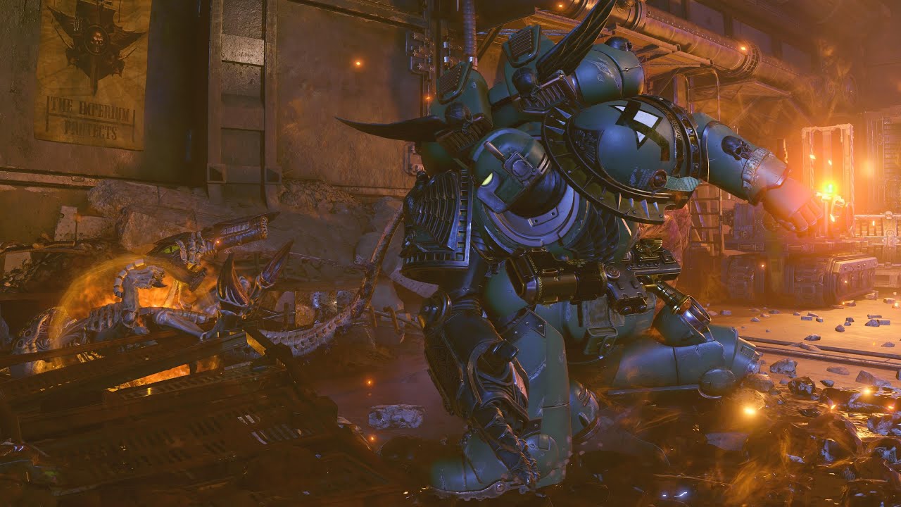 Space Marine (GMV) Assault Marine Seizes Crucial Armaments! - YouTube