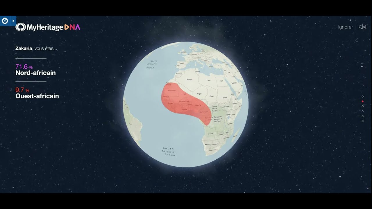 Moroccan DNA Results (MYHERITAGE) - YouTube