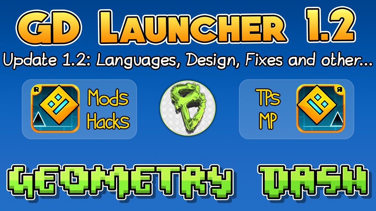 [STUFF] GD LAUNCHER - UPDATE 1.2 | GEOMETRY DASH [ALL VERSIONS] - YouTube