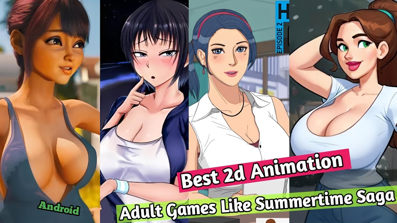 Top 5 2D Animation Adult Games || Like Summertime Saga || Android #70 ...