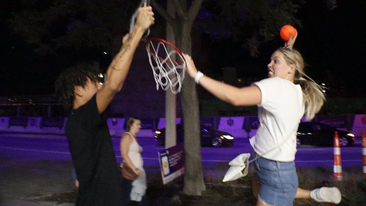 Random People Play Basketball in Random Places - YouTube