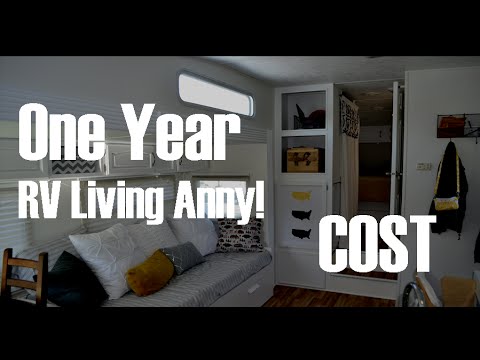 One Year RV Living Anny - Cost of RV Living - YouTube