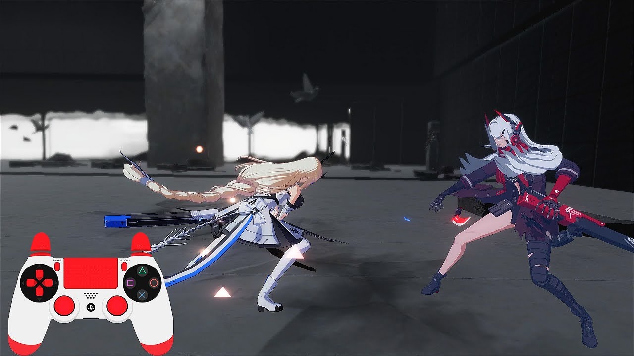 Punishing: Gray Raven - Using a controller for the first time - No ...