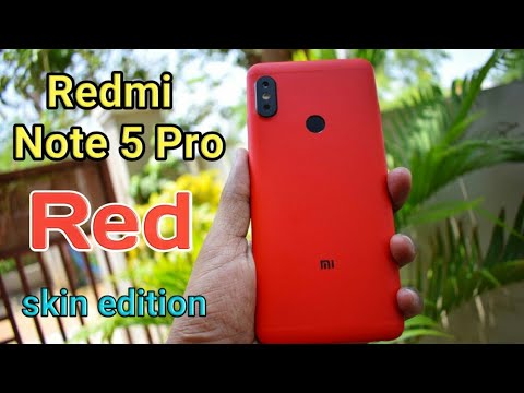 Redmi note 5 pro Red colour Review - YouTube
