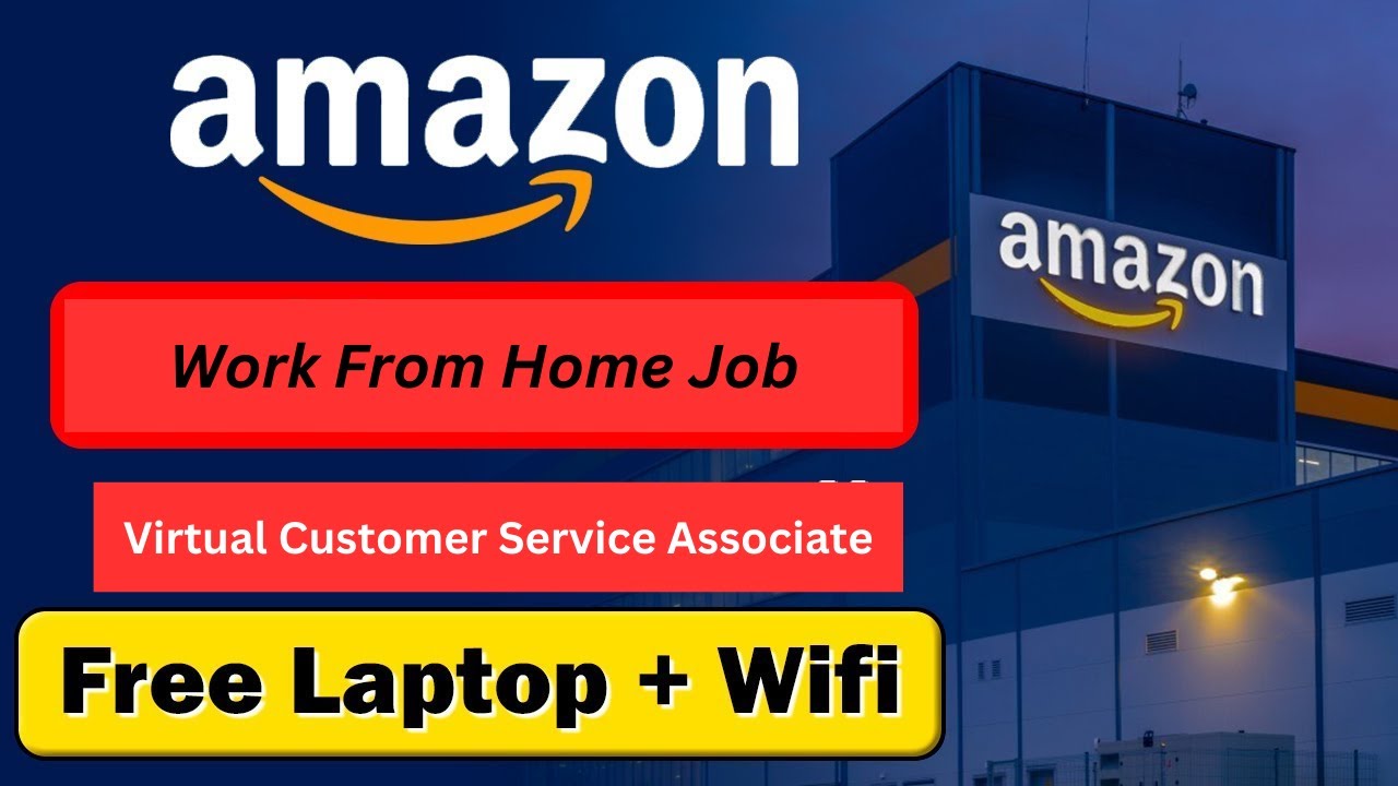 Amazon work From Home Job For All Apply Now - YouTube