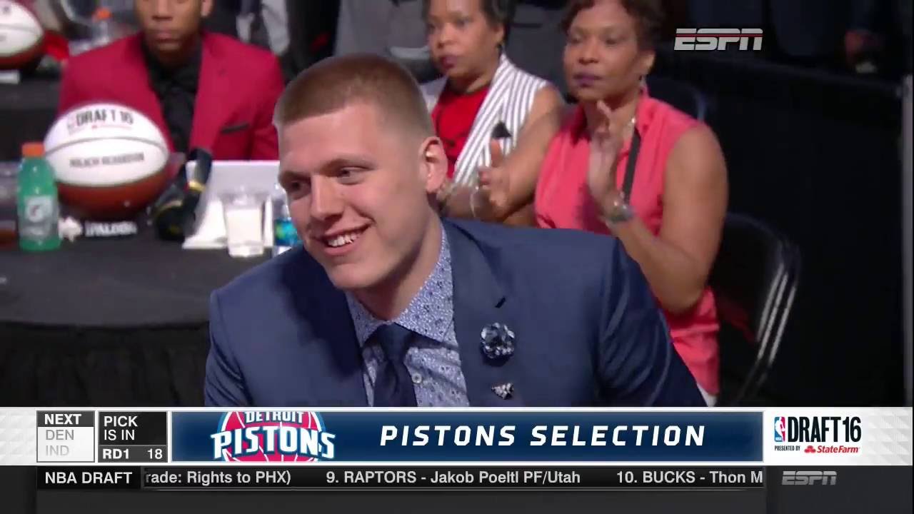 Detroit Pistons select Henry Ellenson 18th overall in the 2016 NBA ...