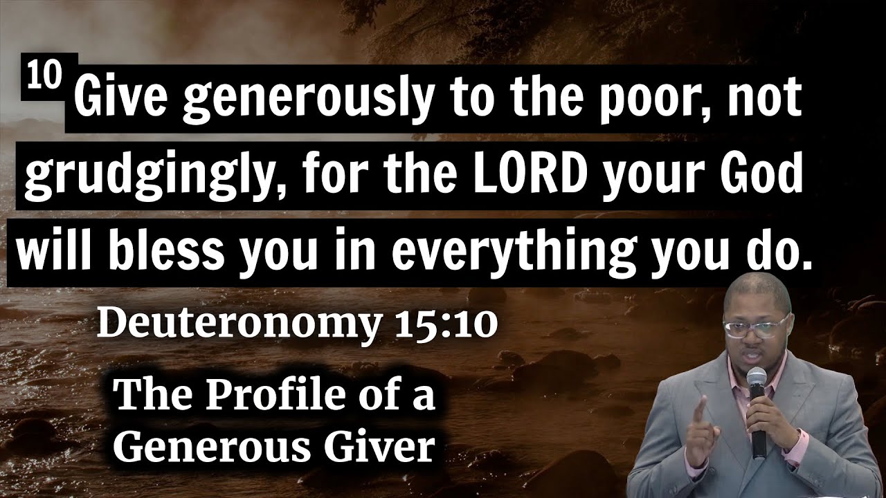 9/8/24 MCBC "The Profile Of A Generous Giver" | Rev. Dr. Jeremiah L ...