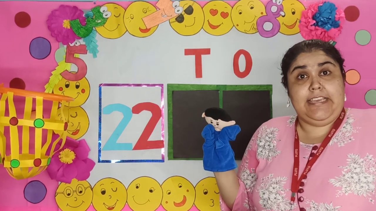 Let Us Learn How to Write & Count Numbers - Number '22' !!! - YouTube