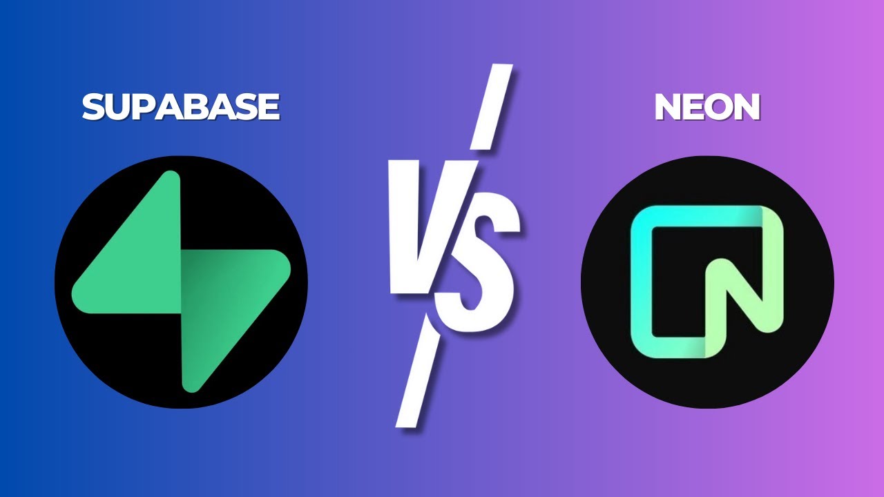 Supabase vs Neon – Which One Should You Use? (2025 Comparison) - YouTube
