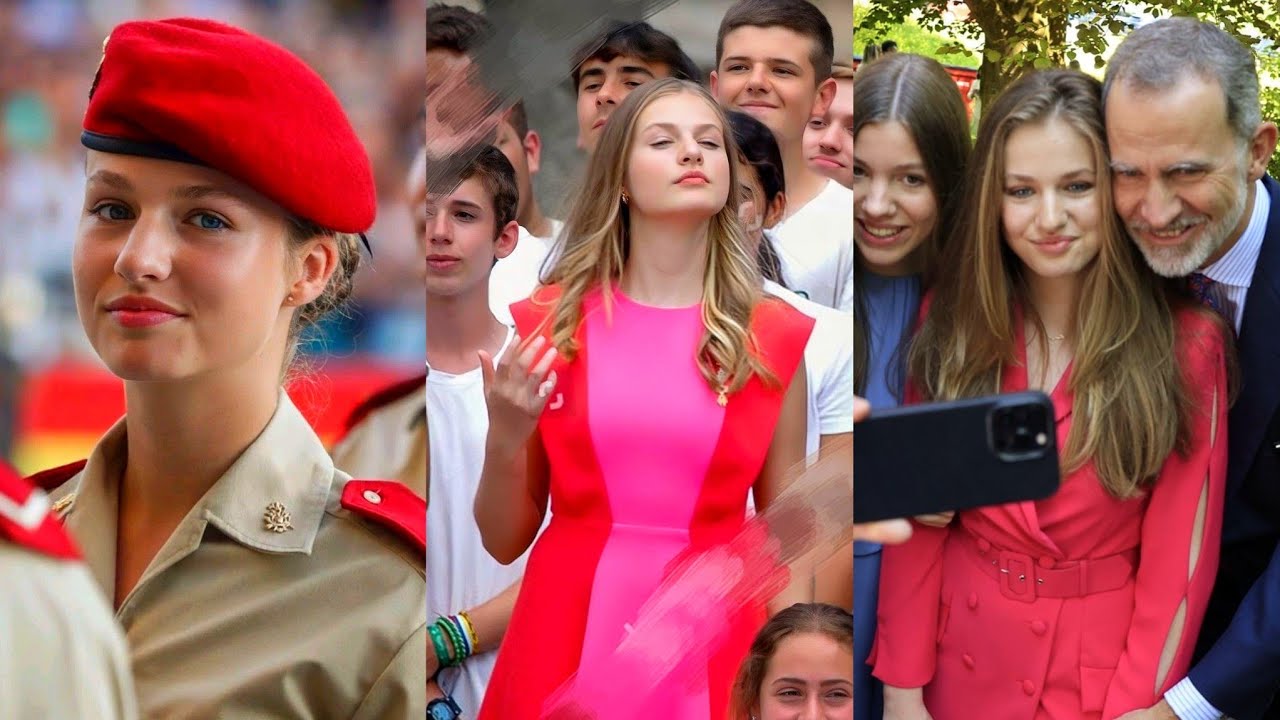 Princess Lenore is a Vision Of Honor in a Military Uniform of Famous/Infanta Sofia Queen Letizia ...