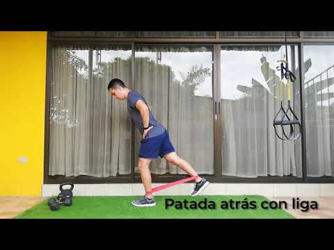 Patada atrás con liga - YouTube