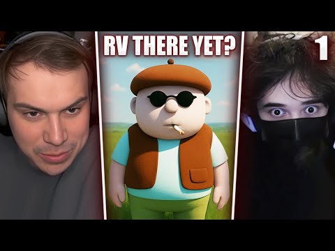 ГЛЕБ ПУТЕШЕСТВУЕТ в ДОМЕ на КОЛЕСАХ / RV There Yet? #1 (Ростик, Хелин, Витя) | Sasavot