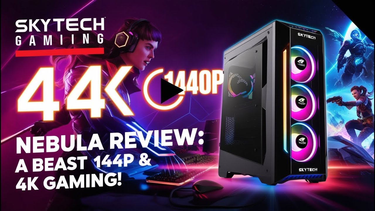Skytech Nebula Gaming PC Desktop: Is This the Best Bang for Your Buck? - YouTube
