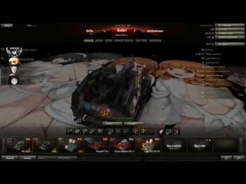 Girls und Panzer [WoT] Playing Grille (How to play SPG) - YouTube