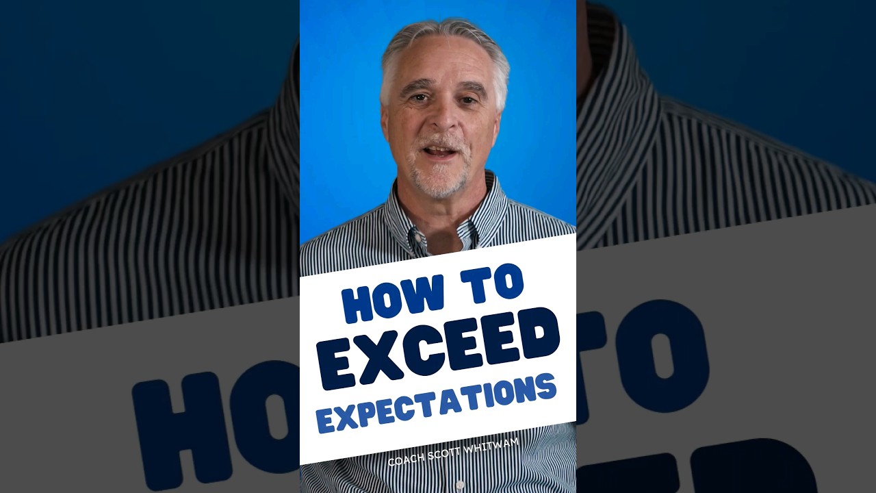 Mindset Gem - How To Exceed Expectations - YouTube