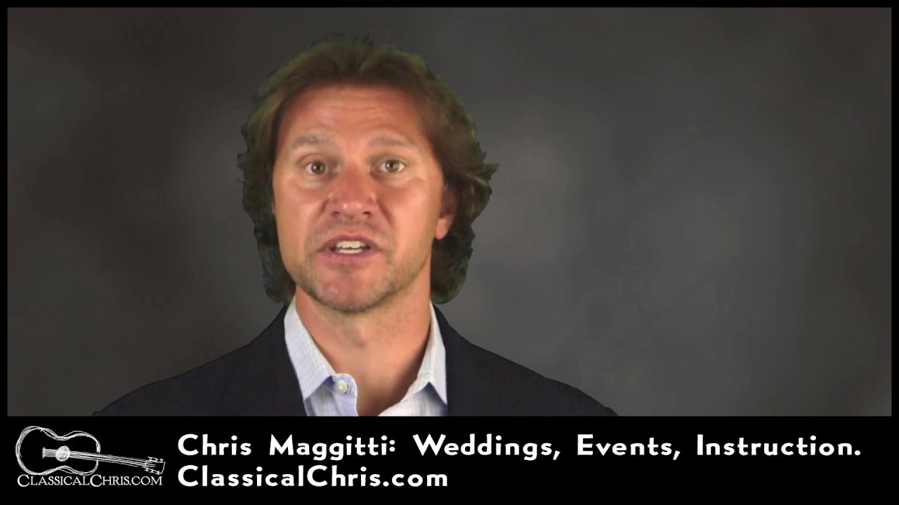 Chris Maggitti Shares his Thoughts on Using a Live Musician at Your ...