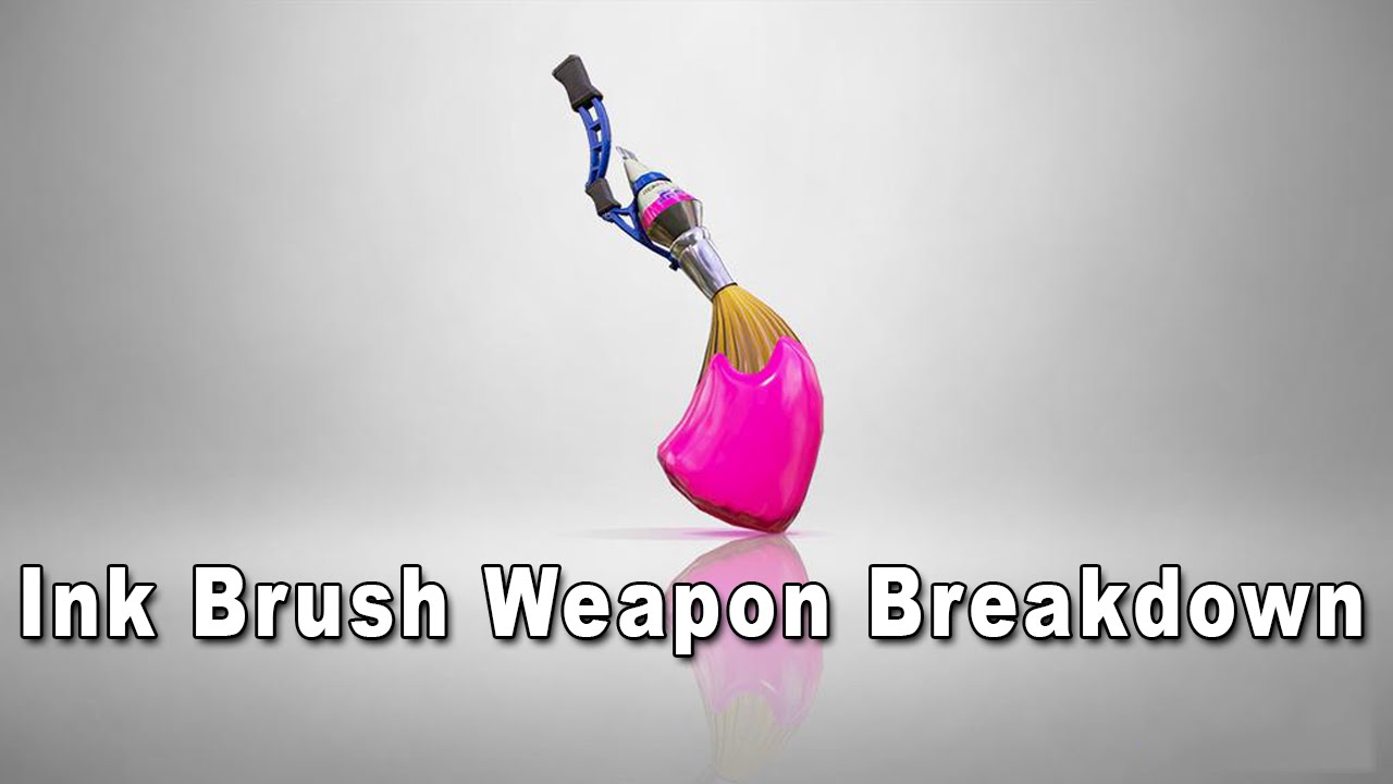 Splatoon Ink Brush Weapon Breakdown - YouTube